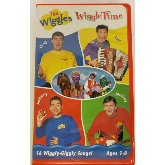 Wiggles, TheWiggles:WiggleTime, | Media | Vhs Tape The Wiggles Wiggle ...